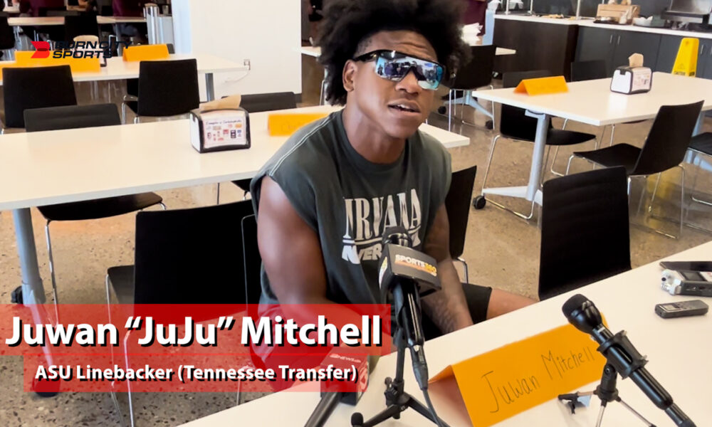 WATCH: Get to Know New ASU Linebacker Juwan “JuJu” Mitchell - Burn City ...