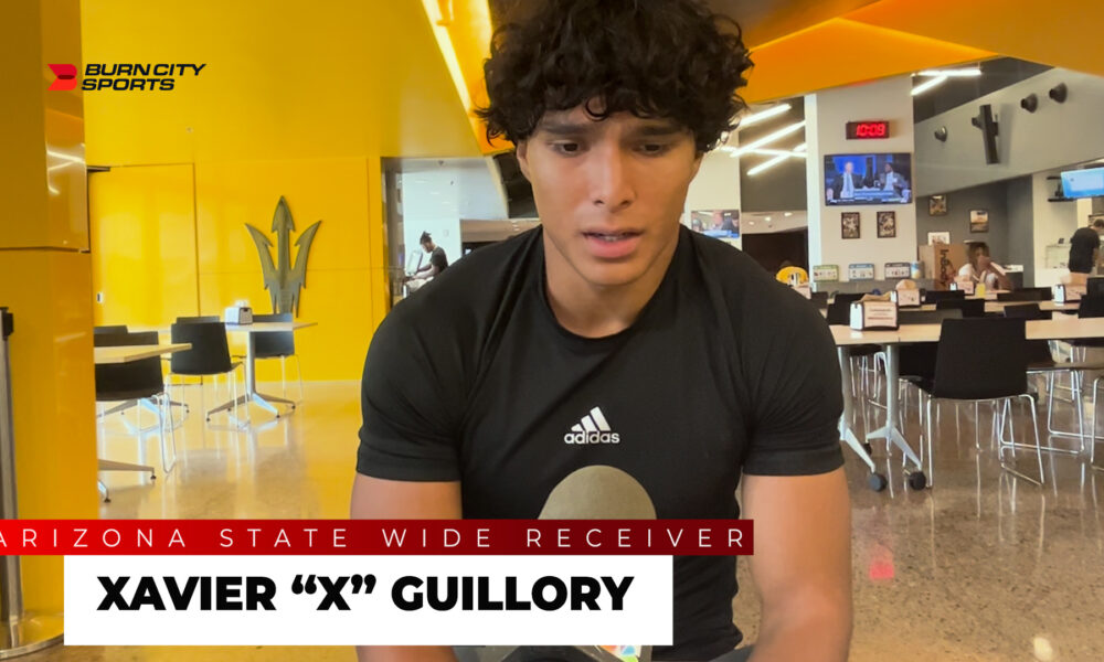 Arizona State WR X Guillory Trying to Gain “Next-Level IQ” - Burn City ...