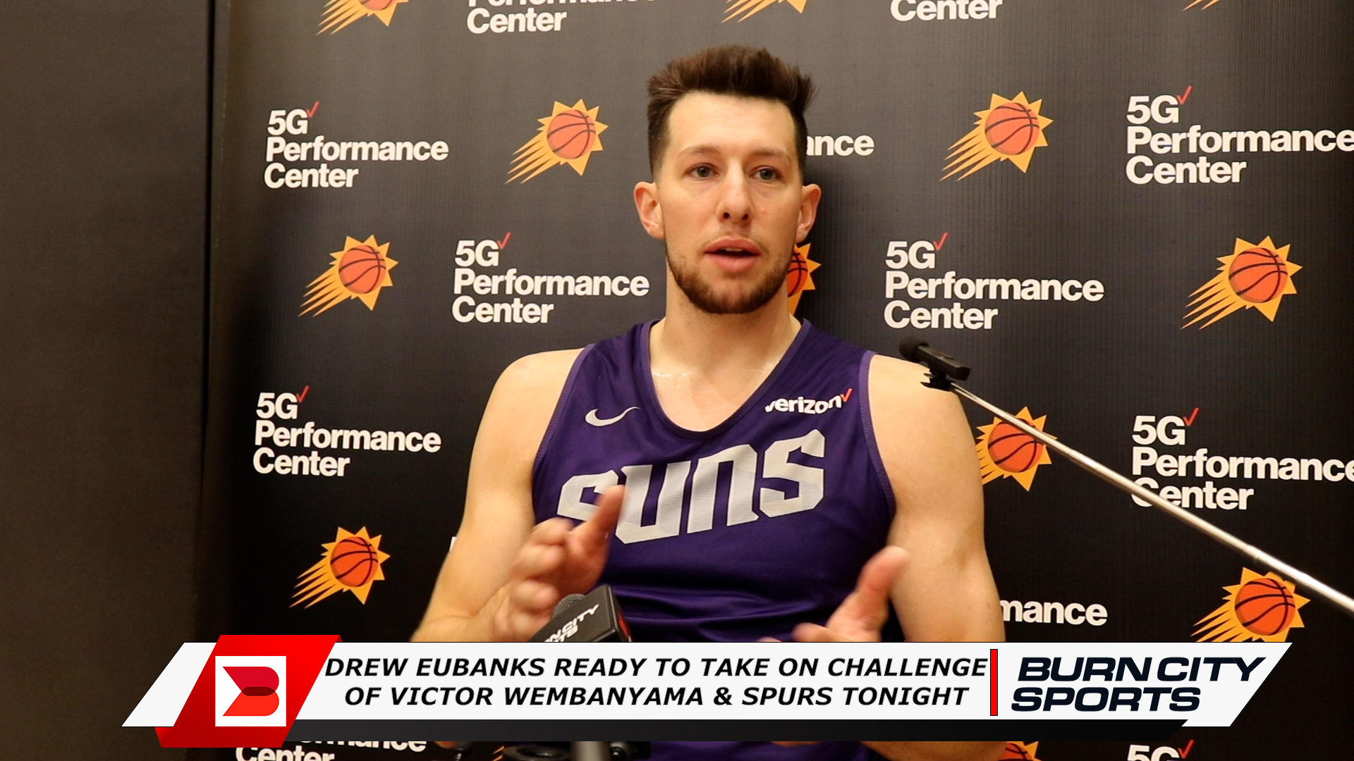 WATCH: Drew Eubanks Ready to Take on Victor Wembanyama - Burn City Sports
