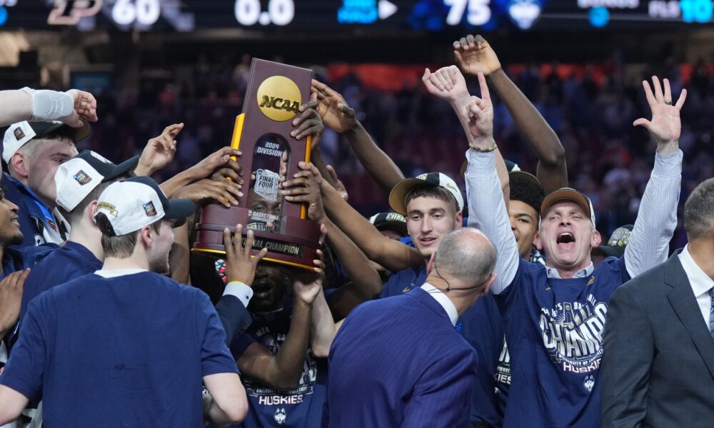 UConn crowned back-to-back national champs, beat Purdue 75-60 - Burn ...